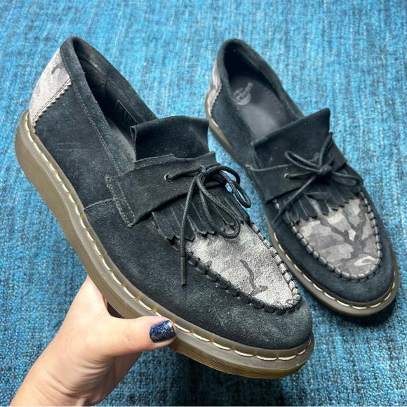 Dr. Martens | Shoes | Rare Dr Martens Dreyton Camo Suede Leather ...